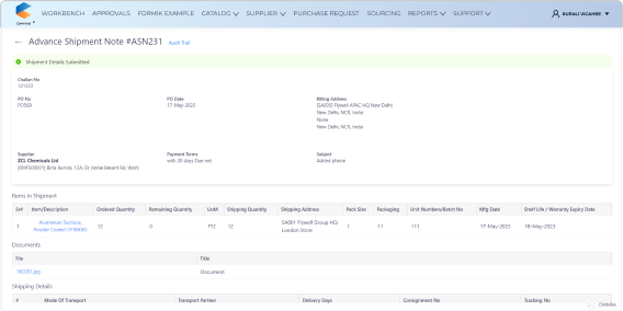 Supplier Portal – Cimmra